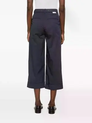 BONHEUR Dali Cropped Turn-up Trousers