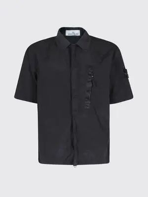 Stone Island Nylon Shirt With Logo