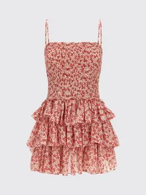 Isabel Marant Étoile Ruffled Tiered Floral Mini Dress