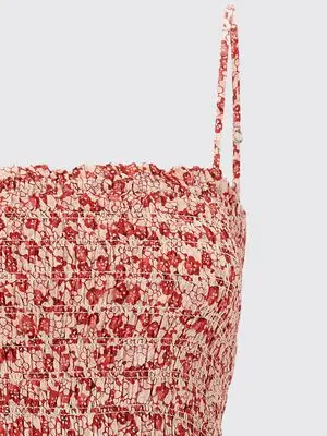 Isabel Marant Étoile Ruffled Tiered Floral Mini Dress