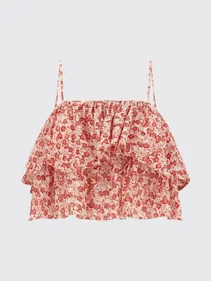 Isabel Marant Étoile Tiered Floral Print Camisole - Red