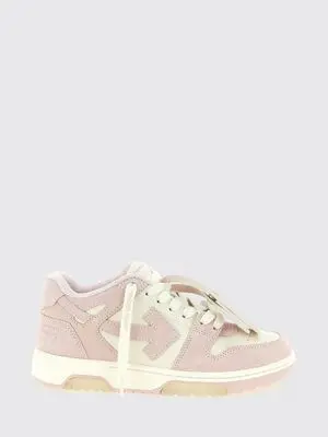 Off-white Embossed Sneakers For Women