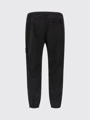 Stone Island Technical Fabric Cargo Trousers With Elasticated Waist