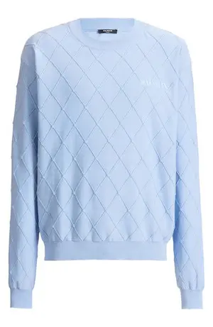 Balmain Vintage Embroidered Cotton Jumper