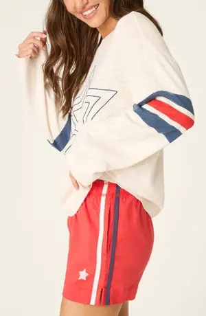 PJ Salvage Star Spangled Sweater