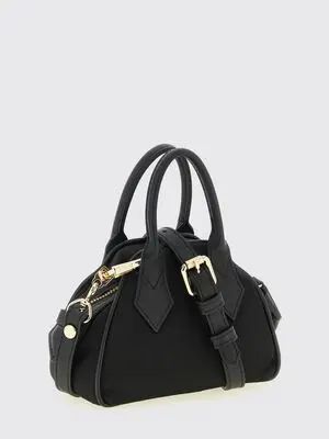 VIVIENNE WESTWOOD Yasmine Mini Handbag In Viscose - Black