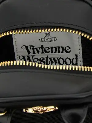 VIVIENNE WESTWOOD Yasmine Mini Handbag In Viscose - Black