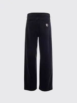 Carhartt Work In Progress Wide Leg Jeans In Cotton Denim - Black