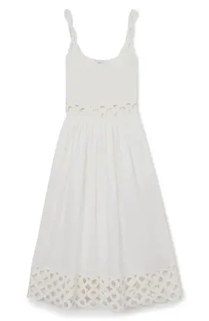 REISS Rita Midi Dress - Ivory