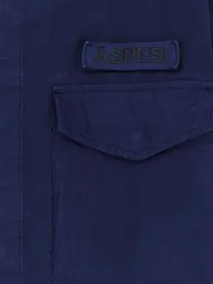 Aspesi Cotton Shirt - Gnawed Blue