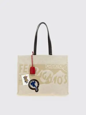 FERRAGAMO Tote Bag - Beige