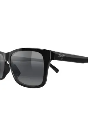 Maui Jim Rectangle Sunglasses - Black