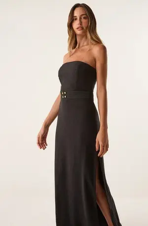 VIX PAULA HERMANNY Lian Strapless Cover-up Maxi Dress