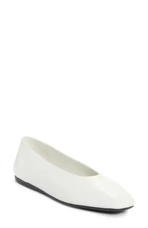 Prada Square Toe Flats For Women