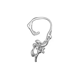 ISKRA Liquefy Mono Earring Right - Silver