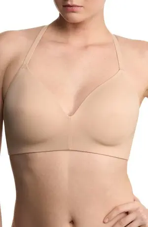 Natori Cloud Comfort Convertible Back Smoothing Wireless Bra - Light Mocha
