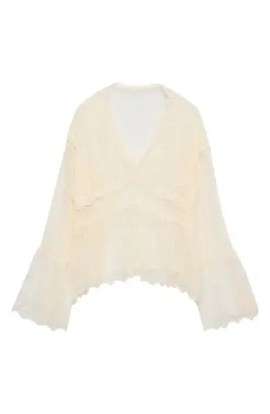 Vero Moda Emilie V-neck Lace Top