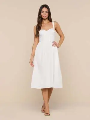 L'Agence Tiani Bustier Dress