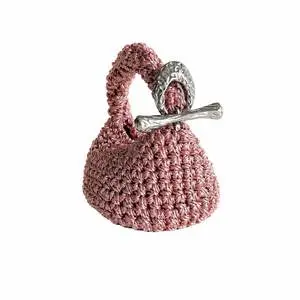 ISKRA Micro Gigi Clasp Bag - Pink