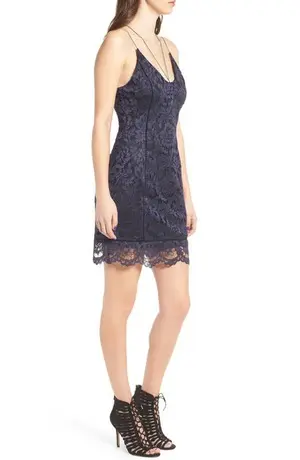 Astr The Label Lace Body-con Dress