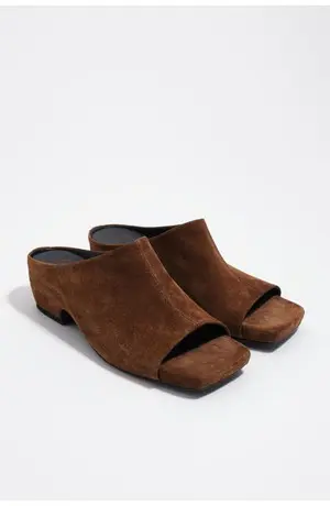 Bimba Y Lola Suede Heeled Sandals