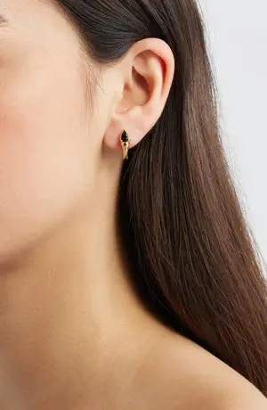 CHILD OF WILD Midnight Viper Huggie Hoop Earrings
