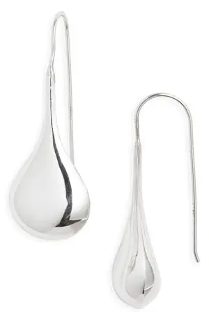 CHILD OF WILD Moon Drop Sterling Earrings - Silver