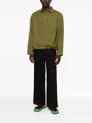 A.p.c. Wide-leg Elasticated Waist Trousers