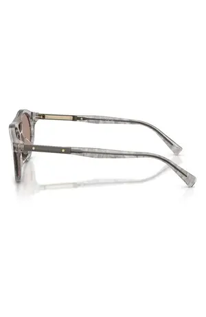 Brunello Cucinelli Oval Sunglasses - Beige