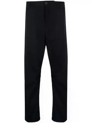 LANVIN Slim-fit Cropped Cotton Trousers