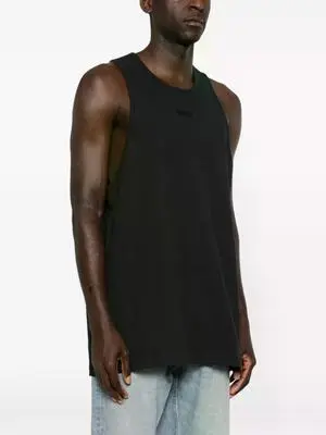 Fear Of God Logo Patch Tank Top - Black