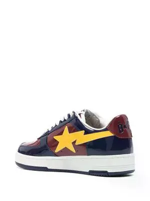 A BATHING APE Sta Low Top Sneakers - Red