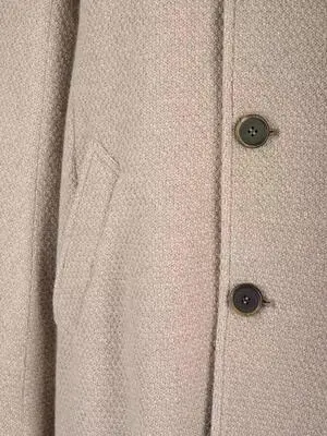 AL DUCA D’AOSTA 1902 Single-breasted Faux Fur Collar Coat