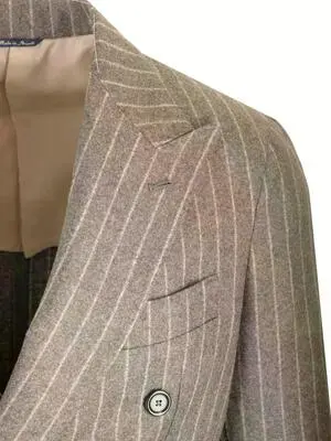 AL DUCA D’AOSTA 1902 Double-breasted Pinstripe Suit