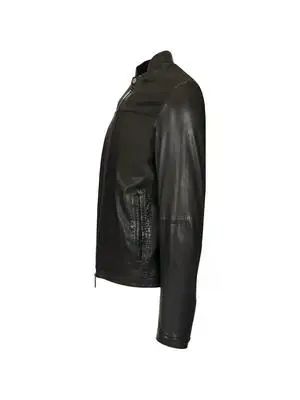 AL DUCA D’AOSTA 1902 Nappa Leather Biker Jacket