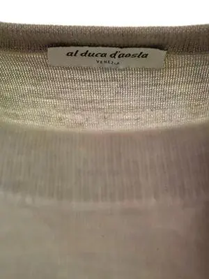 AL DUCA D’AOSTA 1902 Fine Knit Crew Neck Sweater