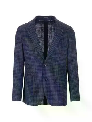 AL DUCA D’AOSTA 1902 Check-pattern Single-breasted Blazer