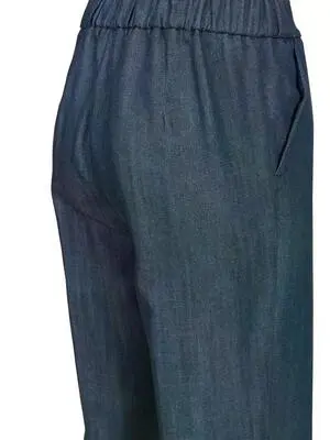 AL DUCA D’AOSTA 1902 Chambray Wide-leg Trousers