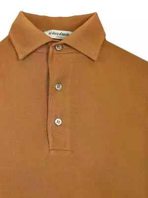 AL DUCA D’AOSTA 1902 Ribbed-trim Cotton Polo Shirt