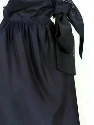 AL DUCA D’AOSTA 1902 Bow Detail One-shoulder Sleeveless Top