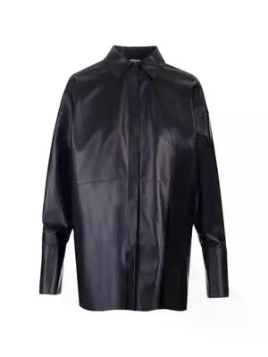 Loewe Panelled Leather Shirt