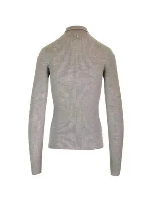 Sportmax Flavia Ribbed-knit Roll Neck Sweater