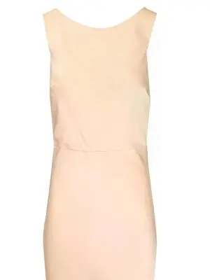 AL DUCA D’AOSTA 1902 Sleeveless Satin Maxi Dress
