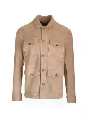 AL DUCA D’AOSTA 1902 Four-pocket Suede Jacket