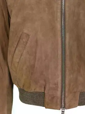 AL DUCA D’AOSTA 1902 Suede Zip-up Jacket