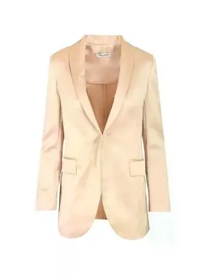 AL DUCA D’AOSTA 1902 Satin Shawl-lapel Blazer