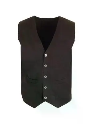 AL DUCA D’AOSTA 1902 Milano Stitch V-neck Gilet
