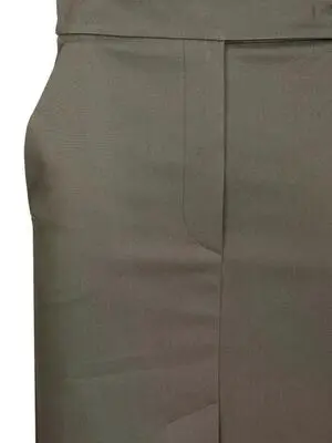 AL DUCA D’AOSTA 1902 Cotton Twill Pencil Skirt