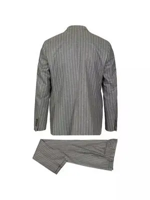 AL DUCA D’AOSTA 1902 Pinstripe Peak-lapel Suit