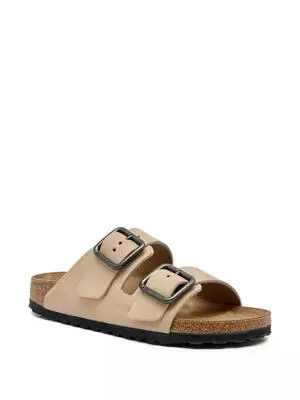 BIRKENSTOCK Arizona Double Strap Buckle Sandals - Neutrals